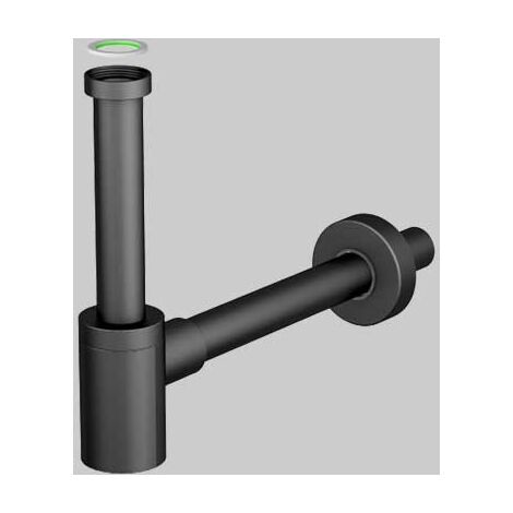 SIFONE D'ARREDO PER LAVABO MIGNON NERO 11/4 x Ø 32 BONOMINI