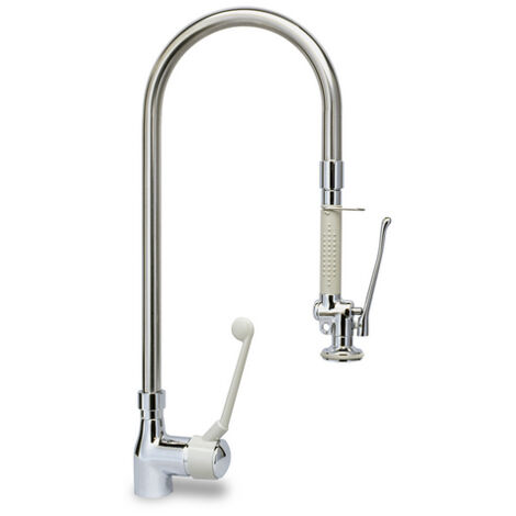 MISCELATORE LAVELLO CON DOCCETTA E LEVA CLINICA- Cromo- RIVER- pezzi 1