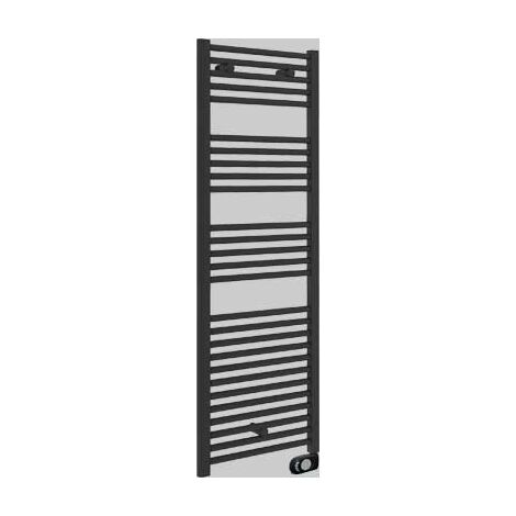 SCALDASALVIETTE ELETTRICO CORTINA NERO OPACO 720x400 300W LAZZARINI