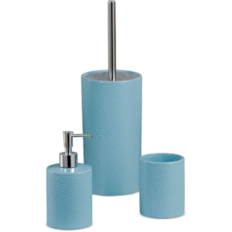 SET DA BAGNO CERAMICA 3 PEZZI COLORI ASSORTITI- 3,0 pz