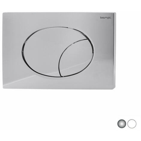 PLACCA DOPPIO SCARICO FLOW- Cromo- BAMPI- pezzi 1