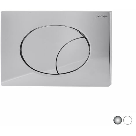 PLACCA DOPPIO SCARICO FLOW- Cromo- BAMPI- pezzi 1