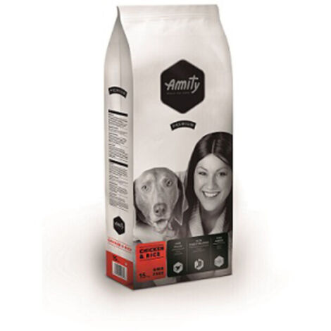 CIBO CANE AMITY 15 KG ADULT CHICKEN RICE- 1,0 pz