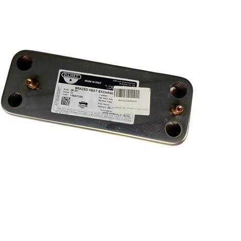 Scambiatore saldobrasato zilmet 12 piastre mod. Zb 207 per caldaie Baxi art. 17B2071200