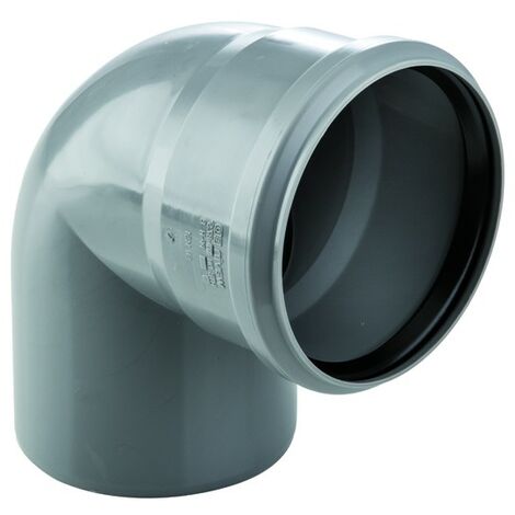 CURVA 87° AD INNESTO IN PP CON GUARNIZIONE SERIE ED TECH ø90 WAVIN ITALIA S.P.A.