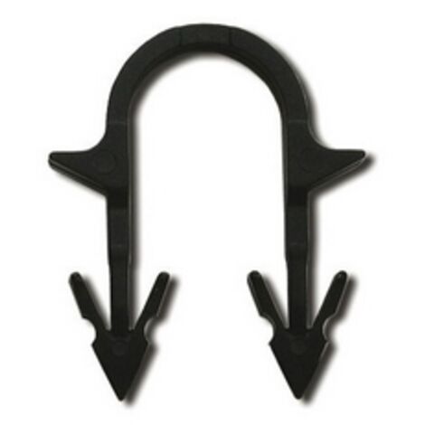 GRAFFETTA PER FISSAGGIO DEL TUBO H. 45 mm TIEMME