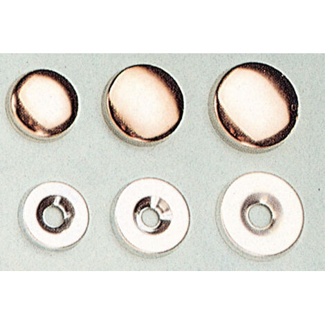 SC BORCHIA COPRIVITE OTTONE NICHELATO 14 MM DA 12 PZ- 5,0 pz