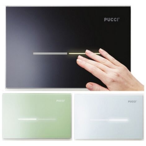 PLACCA PUCCI ECO SFIORO IN VETRO 2015 Bianca PUCCI