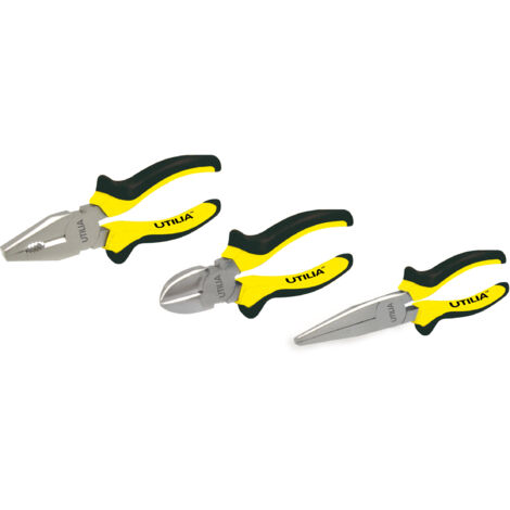 Utilia set 3 pinze (5 pezzi) - Utilia