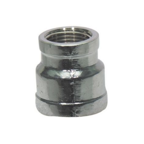 MANICOTTO RIDOTTO FF CROMATO LUCIDO 1" x 3/4 DH