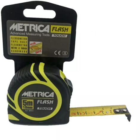 FLESSOMETRO METRICA FLASH TOUCH MT 5X19 MM - PROMO