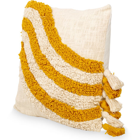 Cojín Estilo Boho Bali - Funda y Relleno - Karie