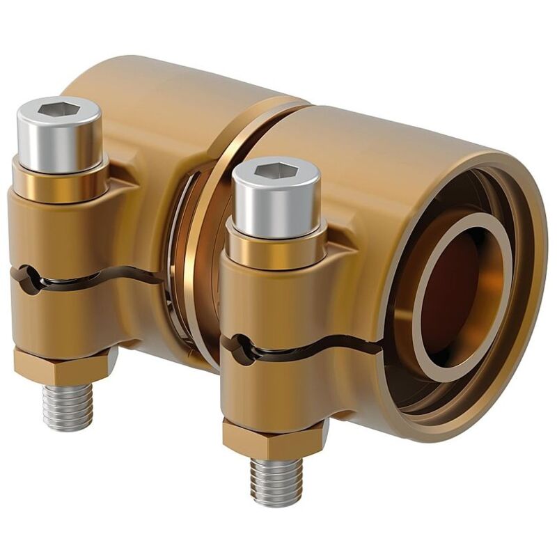 Uponor Wipex Kupplung PN10 40x5,5-40x5,5