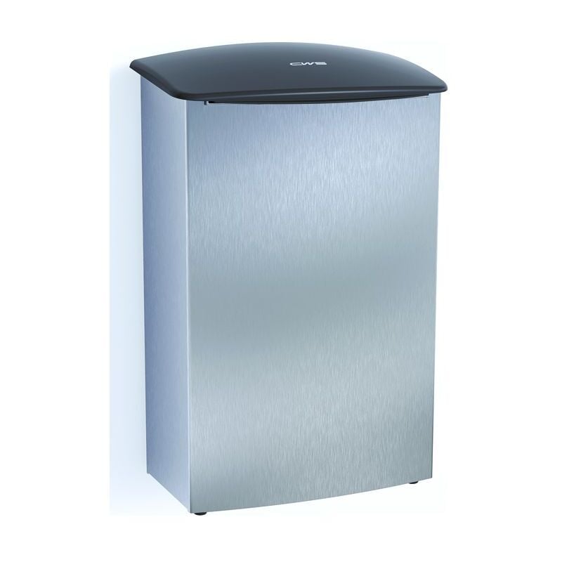 CWS Paradise Stainless Steel Ladycare Coverbox ohne Deckel, Edelstahl