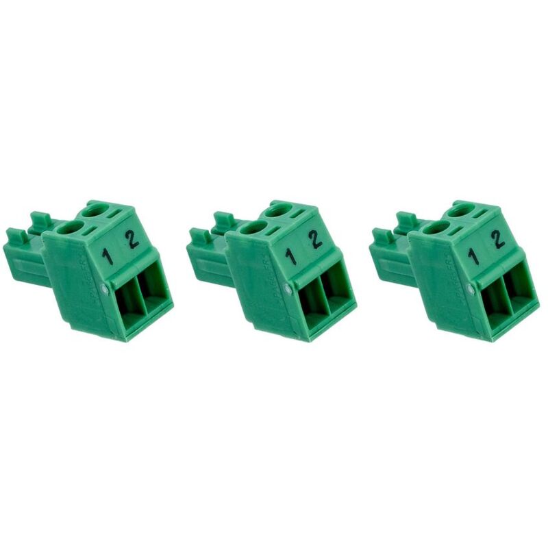 Wolf Stecker Phönix klein 2-polig für BVG-Lambda 15-40, Grün