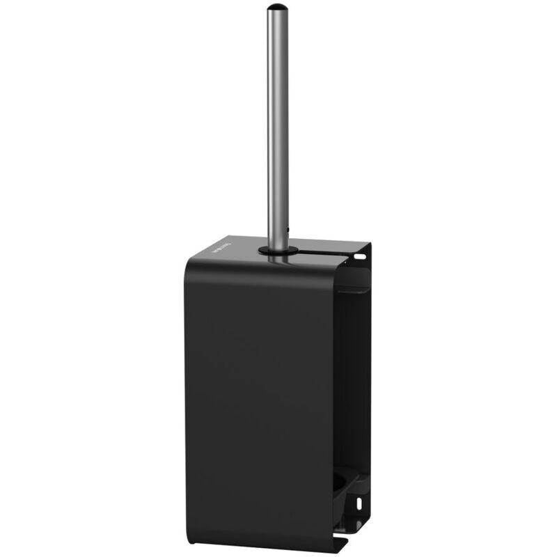 CWS ObjectLine WC-Bürste wandhängend HxBxT 405x114x117mm, Edelstahl Schwarz