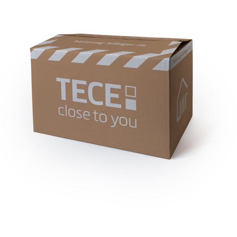 Tece Tece floor Thermostatkopf RTL-Box, Aluminium gerändelt