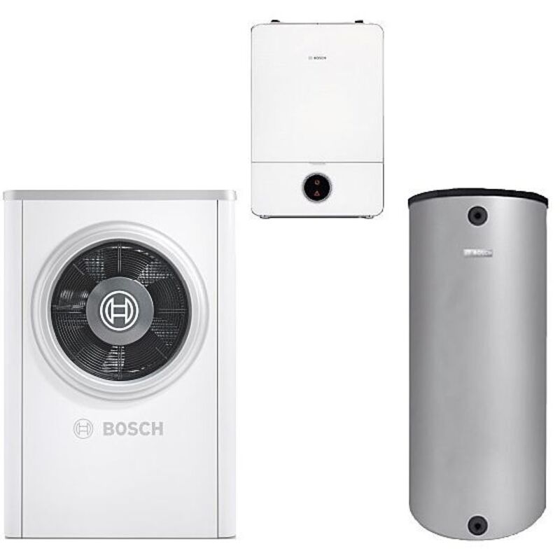 BOSCH Luft-Wasser-Wärmepumpen-Paket Bopa CS728 Compress CS7000i AW 17 ...