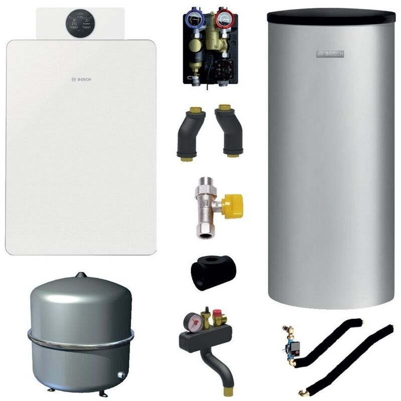 BOSCH Öl-Brennwert-Basic-Paket Bopa OC8iF16, OC8800iF 25, W 200-5 P1 A ...