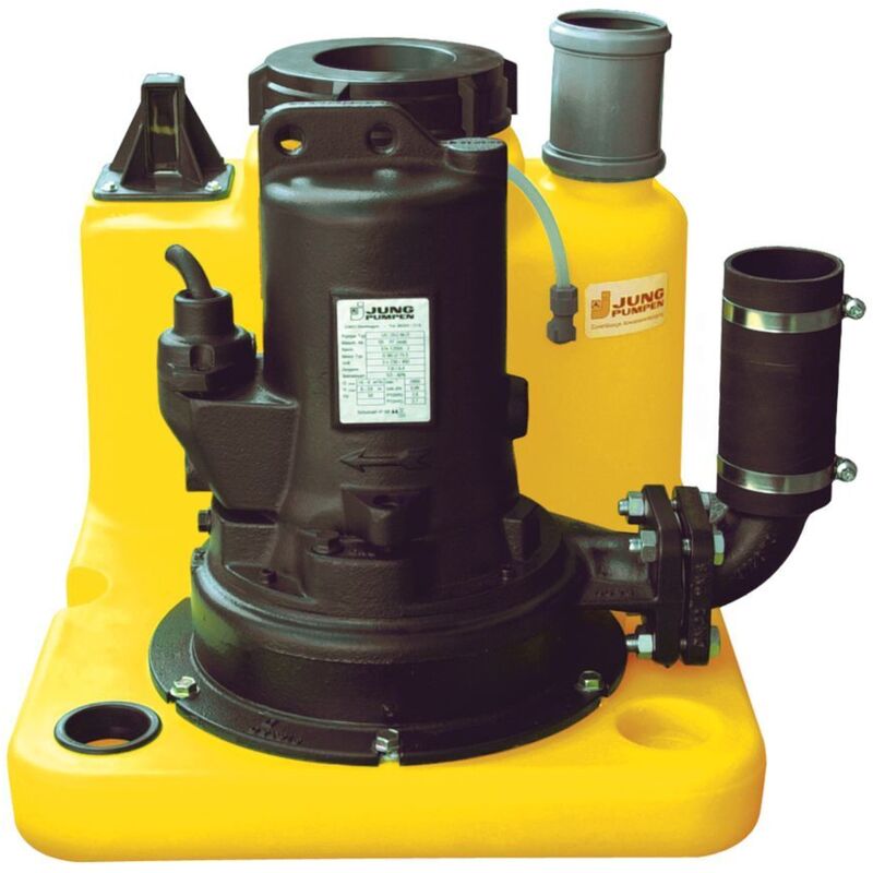 Jung Pumpen Compli 108/2 Fäkalienhebeanlage ME 230V mit Multicut ...