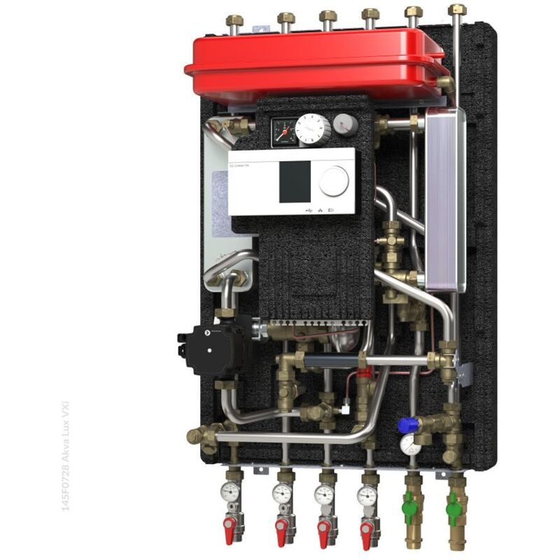 Danfoss Hausstation Akva Lux II VXi H2W2, Heizkreis (HE) 30kW ...