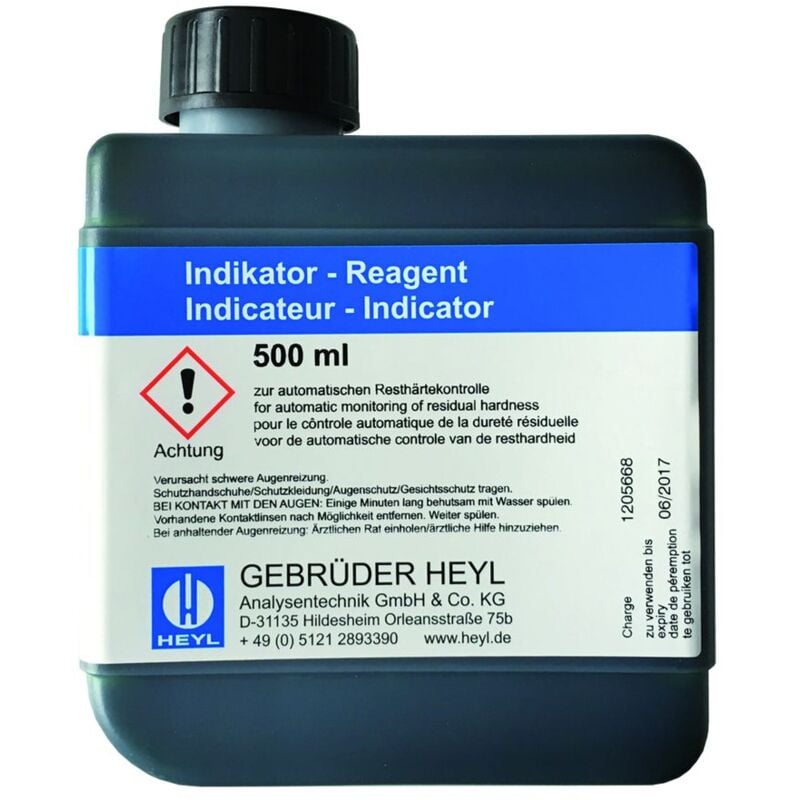 BWT Indikatorlösung 500ml 1,0 Grad dH für Testomat F Bob
