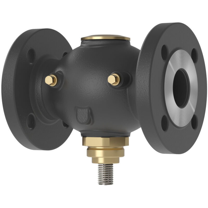 Danfoss Durchgangsventil VGUF DN 50 Kvs 25, PN 25, GGG-40,3, mit Flansch