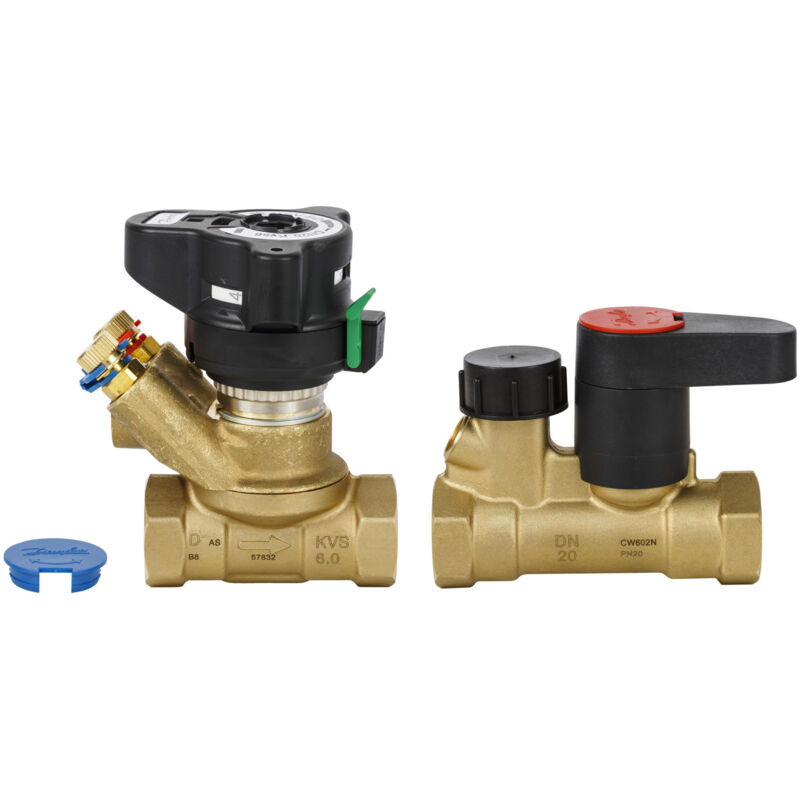 Danfoss Strangregulier- und Messventil MSV-BD Leno MSV-BD + MSV-S 40, Rp 1 1/2"