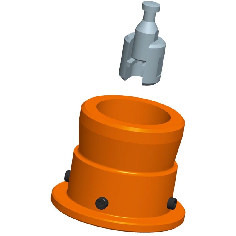 Danfoss Adapter für neue Ventilserie DN 65-80 und alte AMV