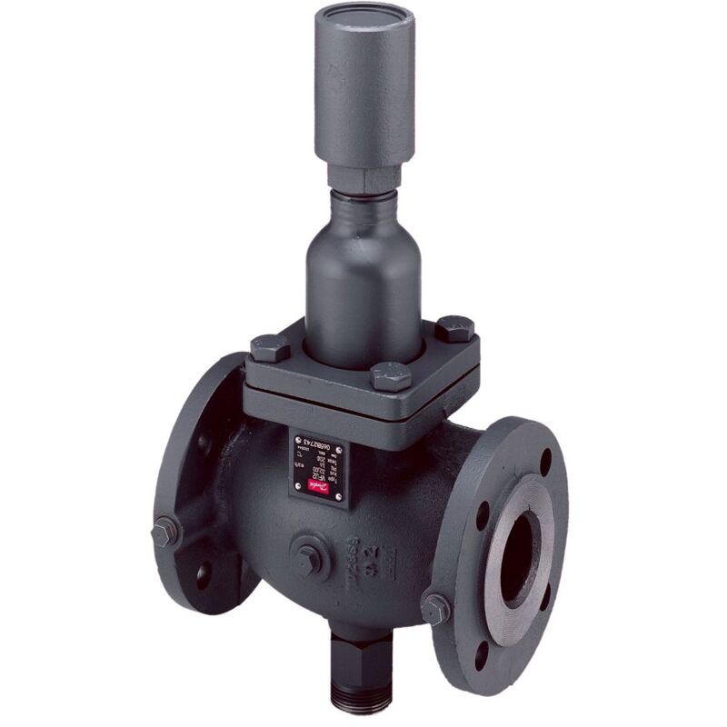 Danfoss Durchgangsventil VFU2 DN 125 Kvs 160,0, PN 16, GG-25, mit Flansch