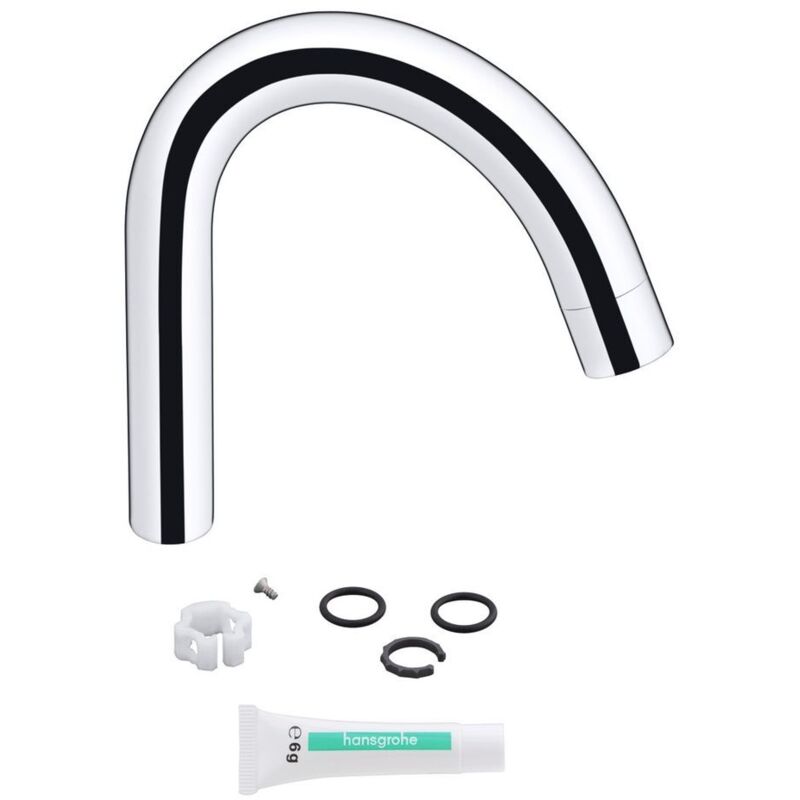 Axor Auslauf Terrano 2-Griff Waschtischarmatur, Chrom