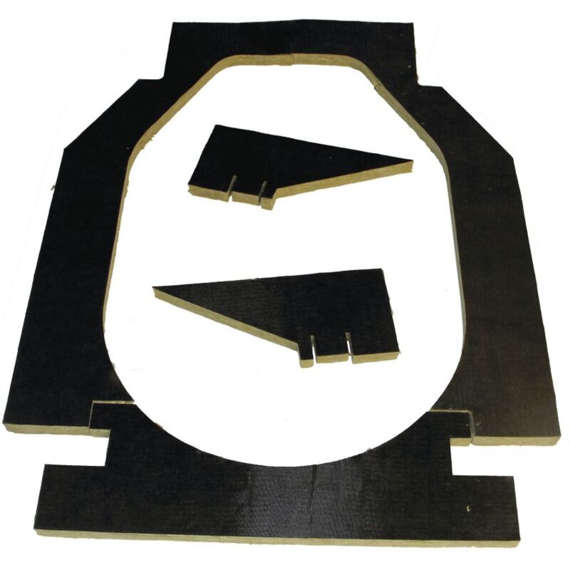 Wolf Wärmedämmung Vorderwand für Mischerkreisgruppe MKS-85-140