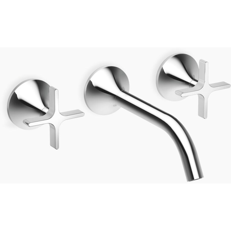 Dornbracht VAIA Waschtisch-Wandbatterie ohne Ablaufgarnitur 36712809 chrom