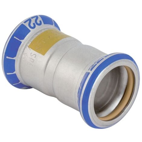 Geberit Mapress Edelstahl Muffe, Gas, d 15mm