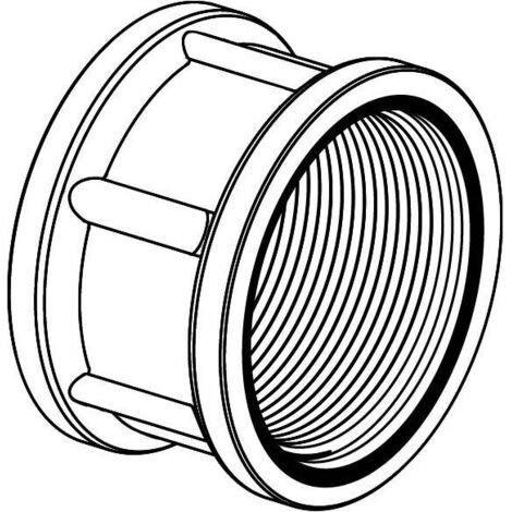 Uponor Wipex Gewindemuffe G 1" x G 1" , 1018355