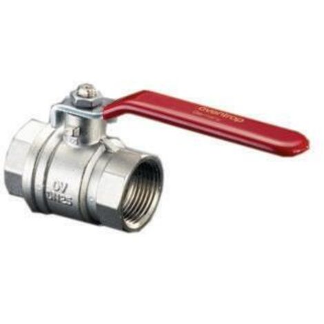 Oventrop Optiba Kugelhahn Hebelgriff DN 10 G 3/8" Innengewinde PN 16, Messing