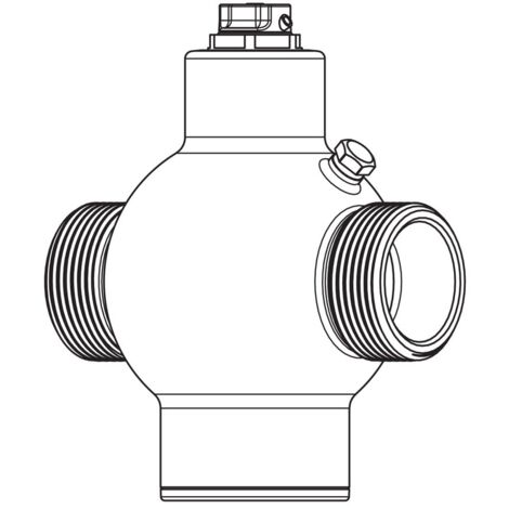 IMI Heimeier Pneumatex Abscheider Ferro-Cleaner Typ 80, DN 32 mit Anode ...