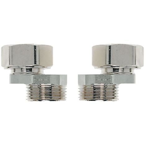 IMI Heimeier S-Anschluß G3/4G3/4 vernickelt Achsverschiebung4,5 Achsabst minimal 40/50-58/50