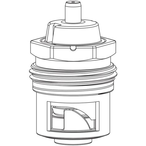 IMI Heimeier Thermostat-Oberteil Calypso TRV 3, für DN 10, 15, 20
