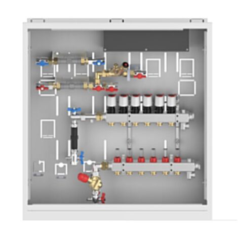 Danfoss UnoFloor Metering mit Icon 230V 10 HK, links + TW-Zähler ...