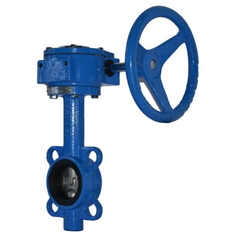 IMI TA Absperrklappe TA-BTV PN 16, DN 250, Zwischenflanschklappe, Getriebe