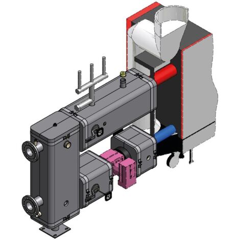 Remeha Hydraulik-Set mit Weiche für Gas 320-500