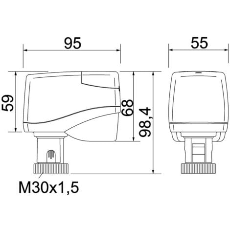 IMI TA MC50-C Stellmotor 230VAC/DC