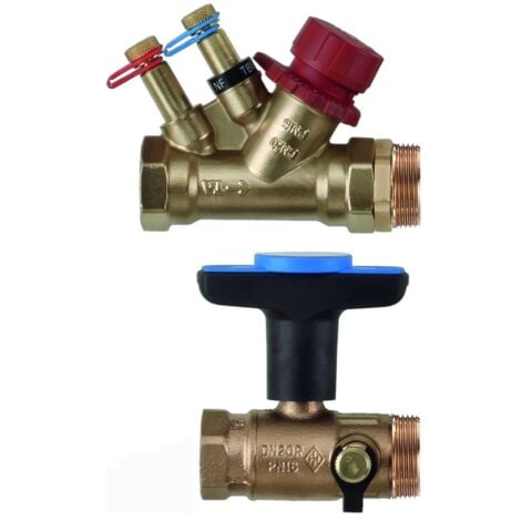 IMI Heimeier Anschlussset für Dynacon STAD Ventil für Vorlauf, Globo ...