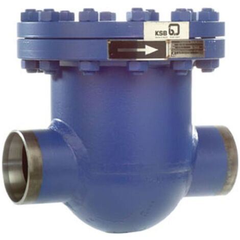 KSB Rückschlagklappe mit Schweißenden STAAL 40 AKKS PN 25, DN 80, inklusive Zeugnis 3.1