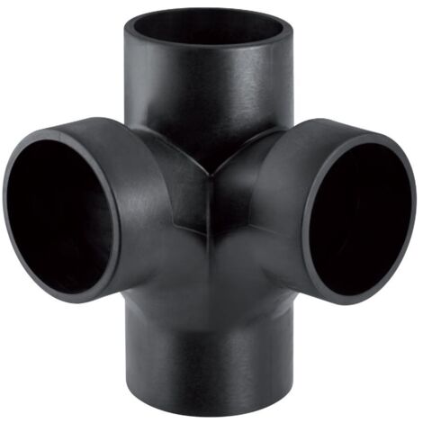Geberit Silent db20 Bogeneckabzweig 88,5 Grad d 90mm, d1 90mm