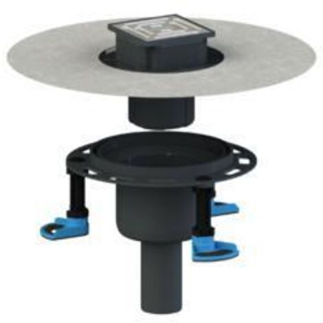 Dallmer DallDrain Pure senkrecht Bodenablauf 100x100mm DN 50/100