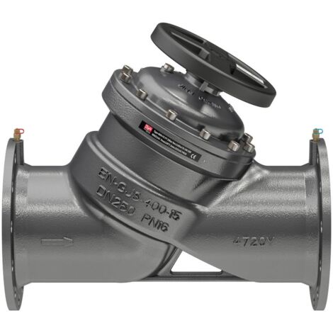 Danfoss Strangregulier- und Messventil MSV-F2 300, Flansch, Messnippel ...