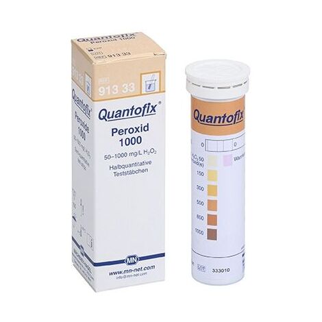 Grünbeck Wasserprüfeinrichtung Peroxid 0,5-25mg/l, 100 Teststäbchen