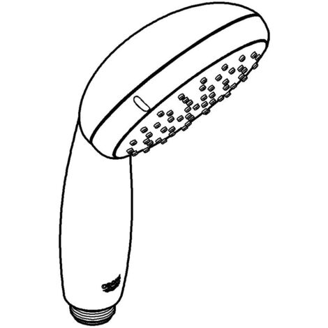 Grohe Tempesta 100 Handbrause 1 Strahlart chrom 27852001